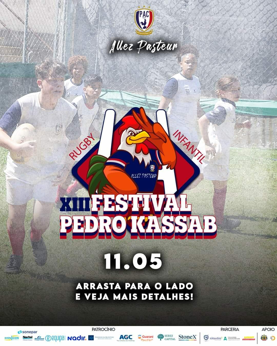 Vem aí o XII Festival Pedro Kassab, o mais tradicional encontro de clubes.