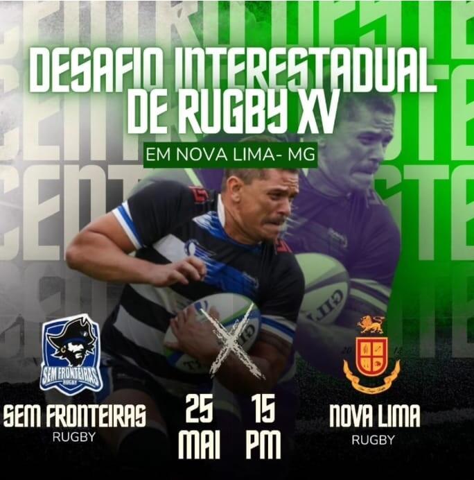 Grande Evento de Rugby neste Sábado em Nova Lima!