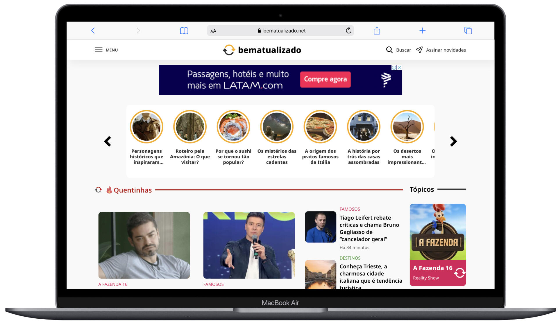 Interago CMS: Case Bem Atualizado Net | Economia de 40%