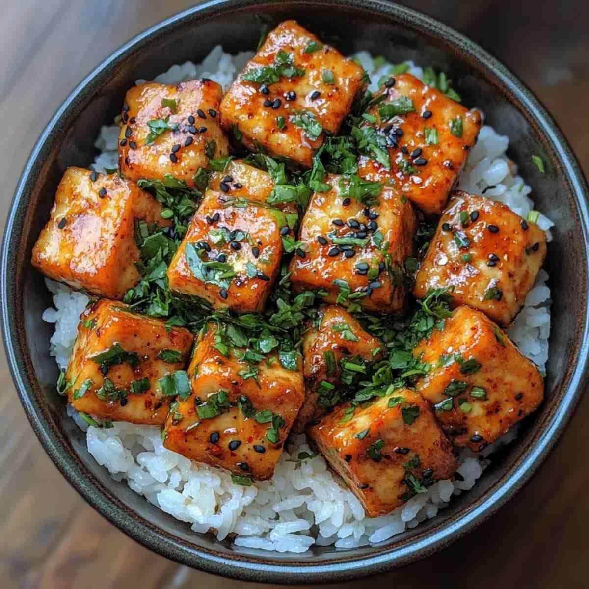 Tofu Gochujang Crocante: Uma Explosão de Sabor Coreano na Sua Mesa