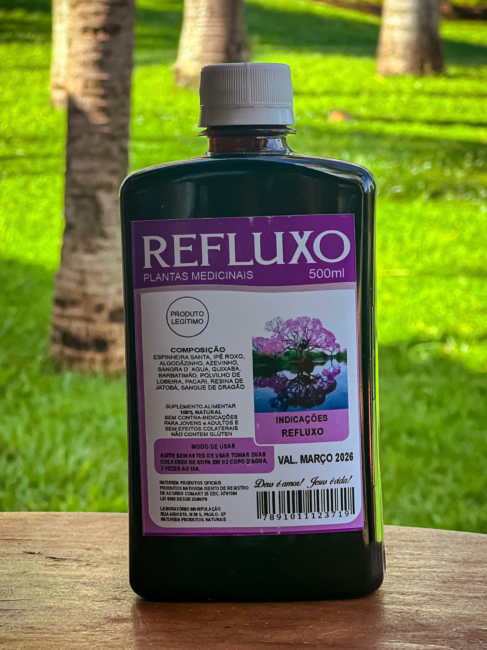 Garrafada Refluxo 500ml Alívio Natural e Equilíbrio Digestivo - Samadhi ...
