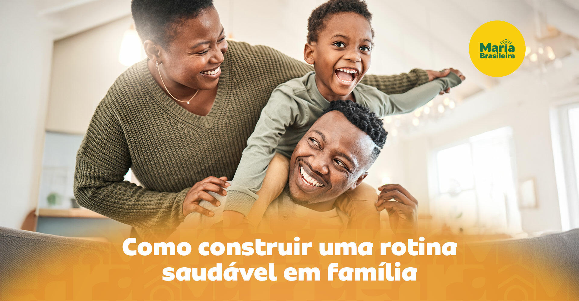 Saiba como construir uma rotina saudável em família