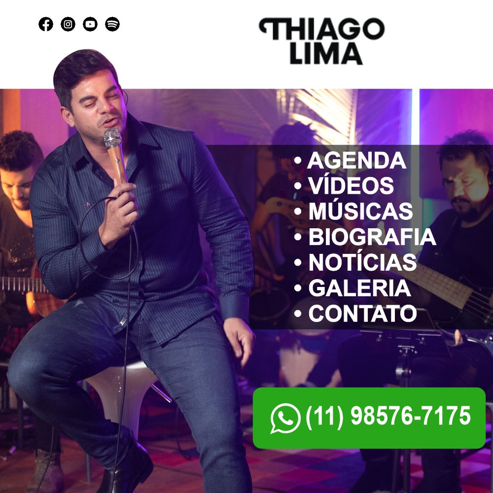 Thiago Lima Cantor e compositor de música sertaneja
